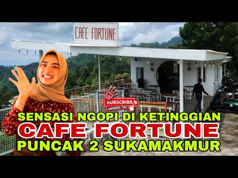 wow‼️cafe fortune puncak 2 sukamakmur punya view cantik, kopi enak dan ...