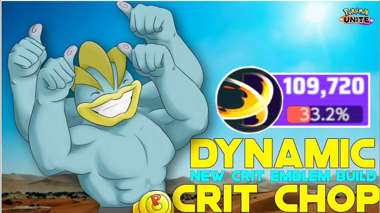 MACHAMP BECOMES INSANELY COOL WITH THIS CRIT EMBLEM BUILD OF CROSS CHOP ...