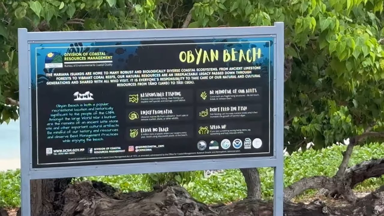 Saipan vlog Obyan Beach Road 2024 - YouTube