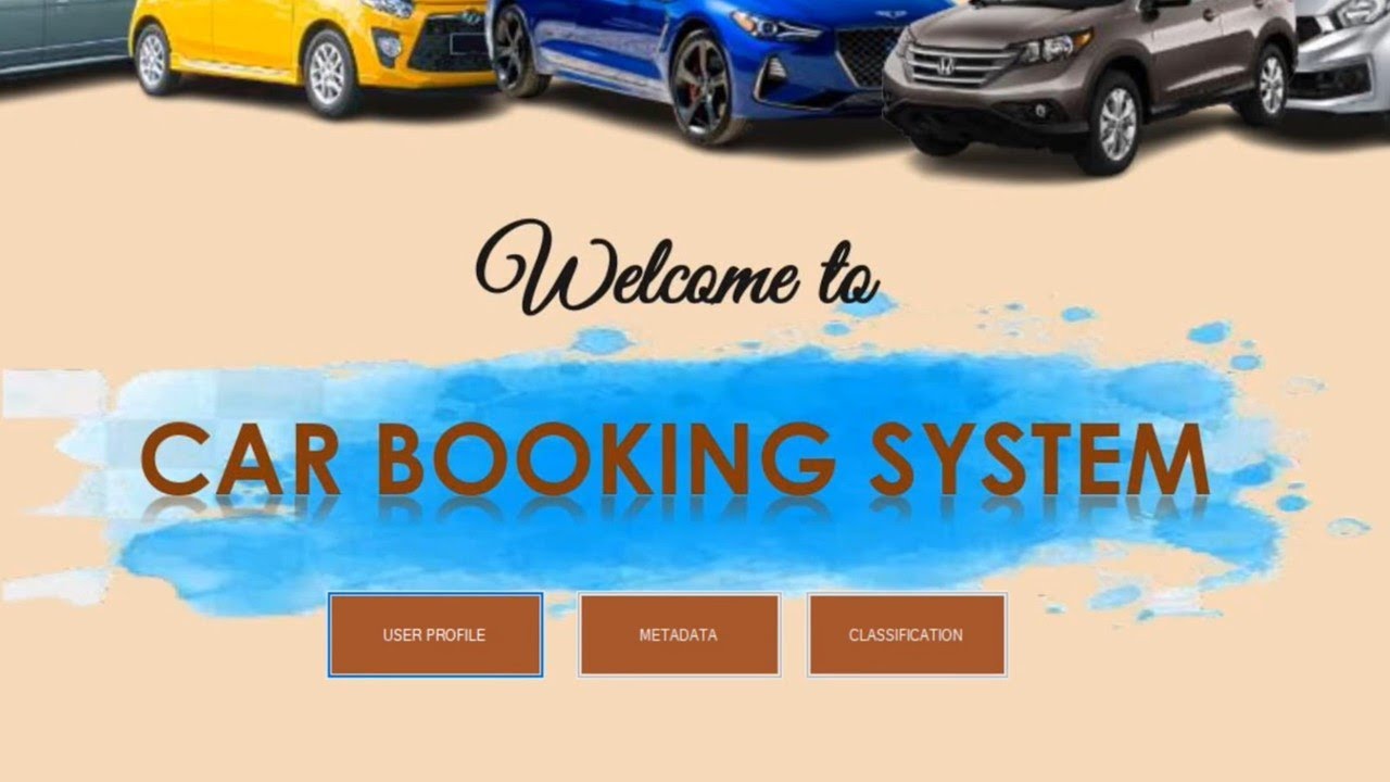 IMR555 CAR BOOKING SYSTEM - YouTube