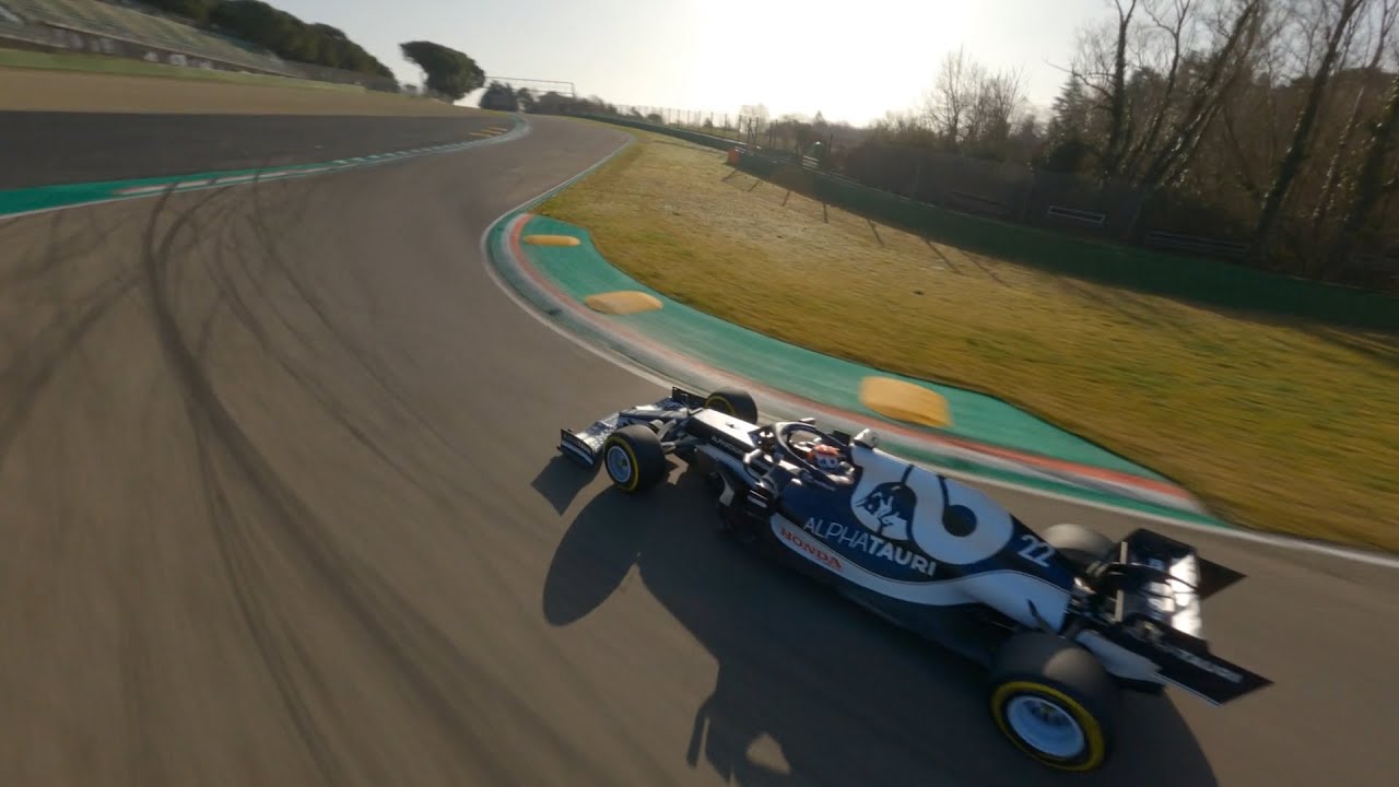 Racing Drone vs F1 Car - YouTube