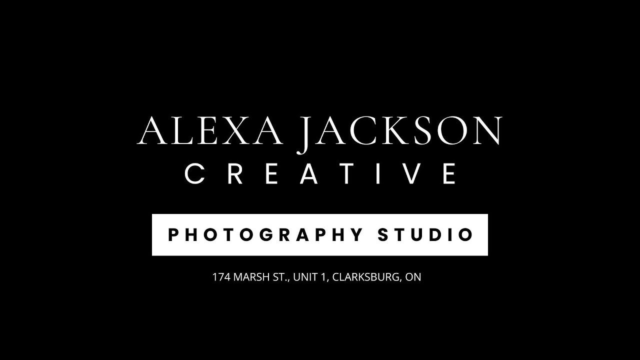 Blue Mountains Photography Studio - Alexa Jackson Creative - YouTube
