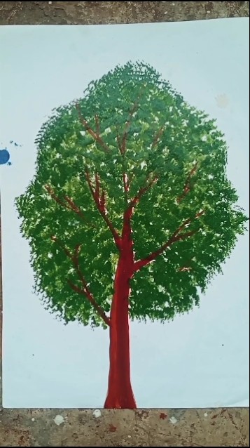 how to drow tree planting #ytshorts #viralvideo - YouTube