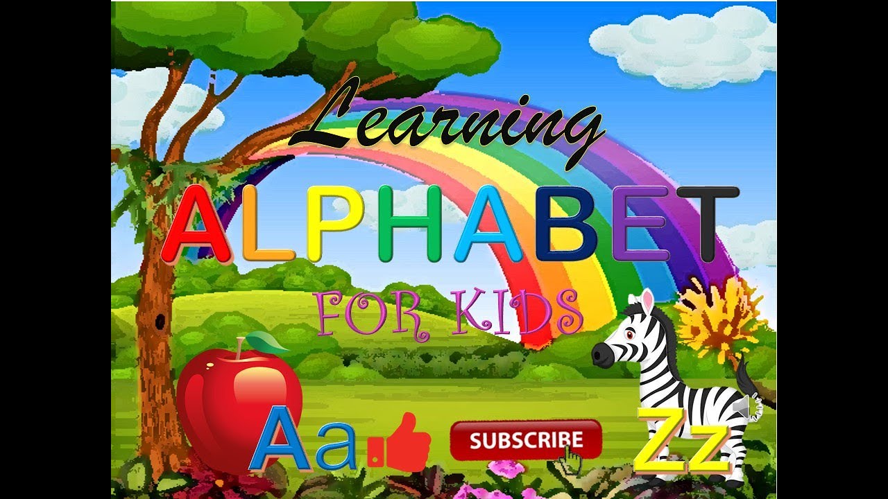 Learning the Alphabet - YouTube