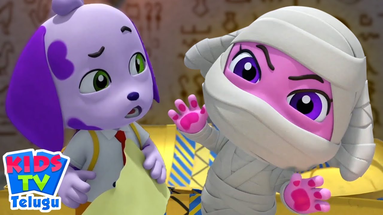 Scary Mummy Cartoon, Woofees, పవిత్రమైన మమ్మీ + More Funny Animated ...