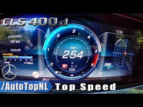 2019 Mercedes Benz CLS 400d 4Matic | ACCELERATION 0-250km/h TOP SPEED by AutoTopNL