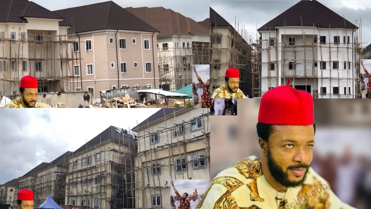 Evang Ebuka Obi Is Turning Forest Into City See Latest Development From ...