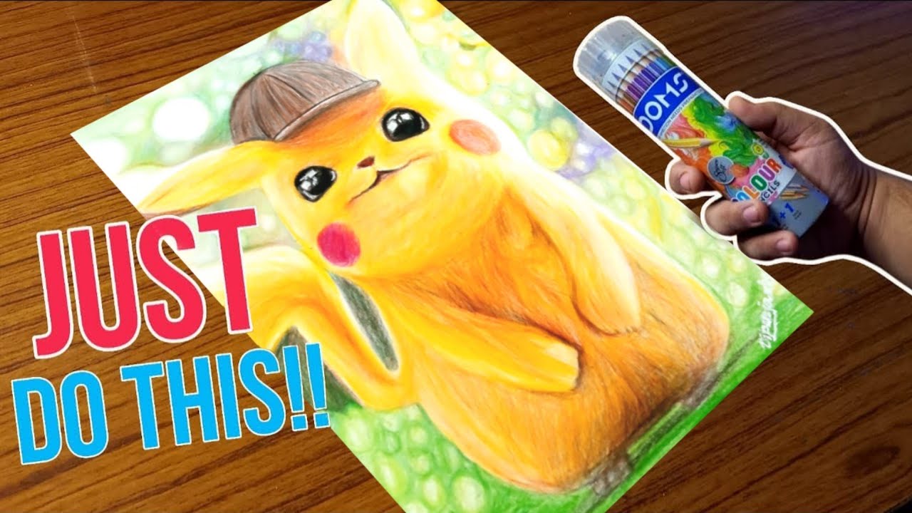 How to Draw Pikachu with Color Pencils – Step by Step for Beginners ...