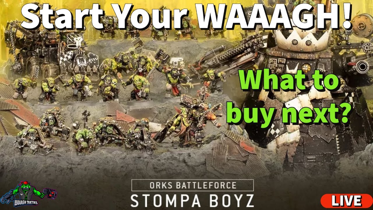 How to Start Orks with Battleforce box | Quick Guide Warhammer 40k 10th Edition - YouTube