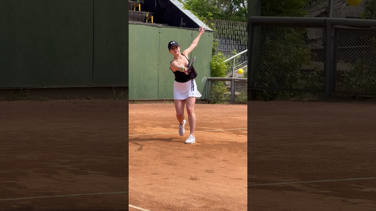 Nadya Vasina Show and tennis 🎾 - YouTube