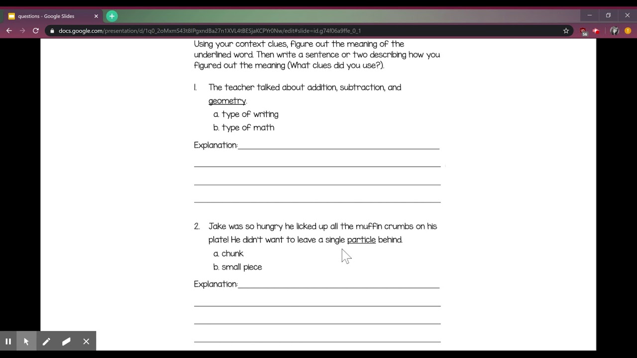Context Clues - YouTube
