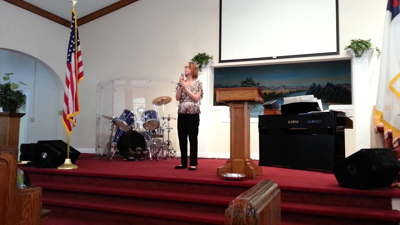 Lacey singing Blessings - YouTube