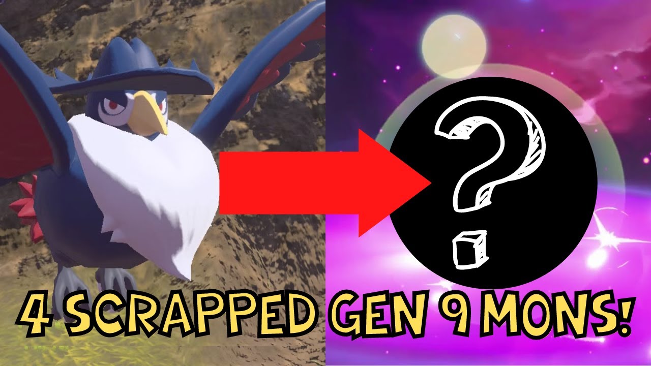 4 Beta Pokemon From Scarlet And Violet That Were SCRAPPED! - YouTube