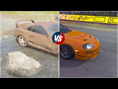Restoring this rusty 2jz supra - YouTube