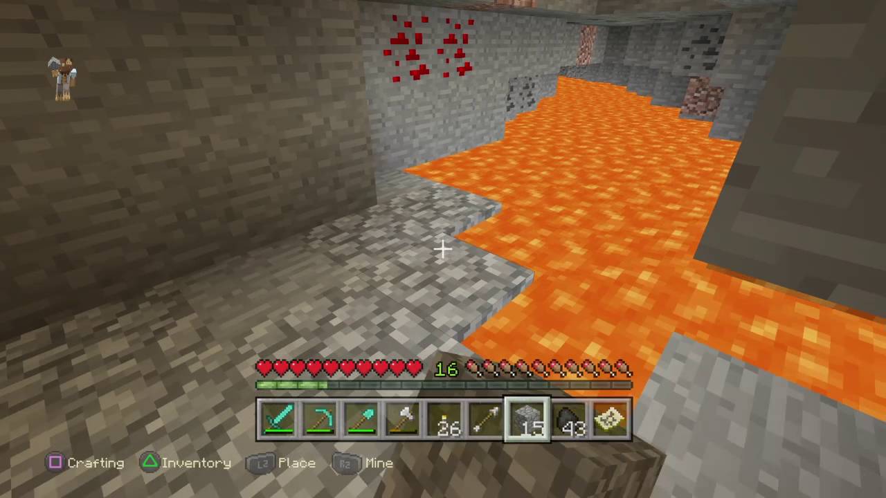 Minecraft: Mining straight down works! - YouTube