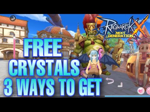 ROX FREE CRYSTALS 3 WAYS HOW TO GET Easy 500K For F2P PLAYER Ragnarok X ...