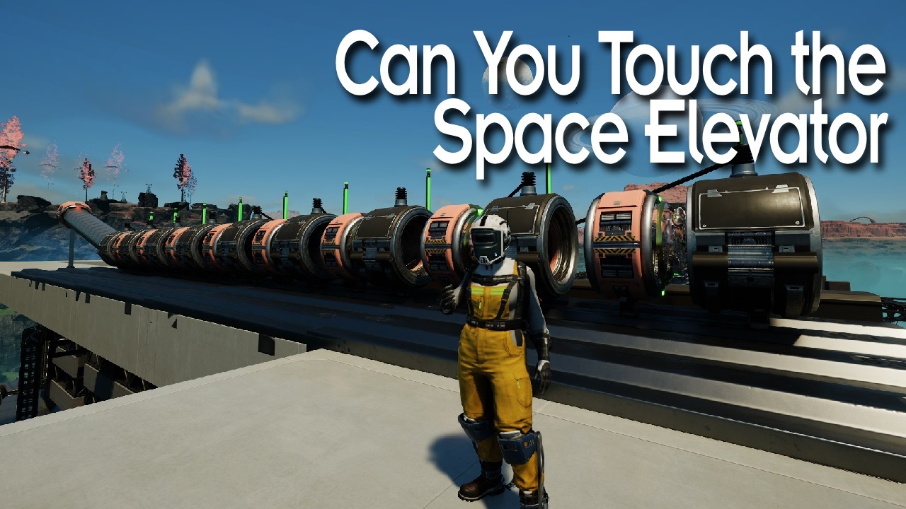 Can You Touch the Space Elevator? - YouTube
