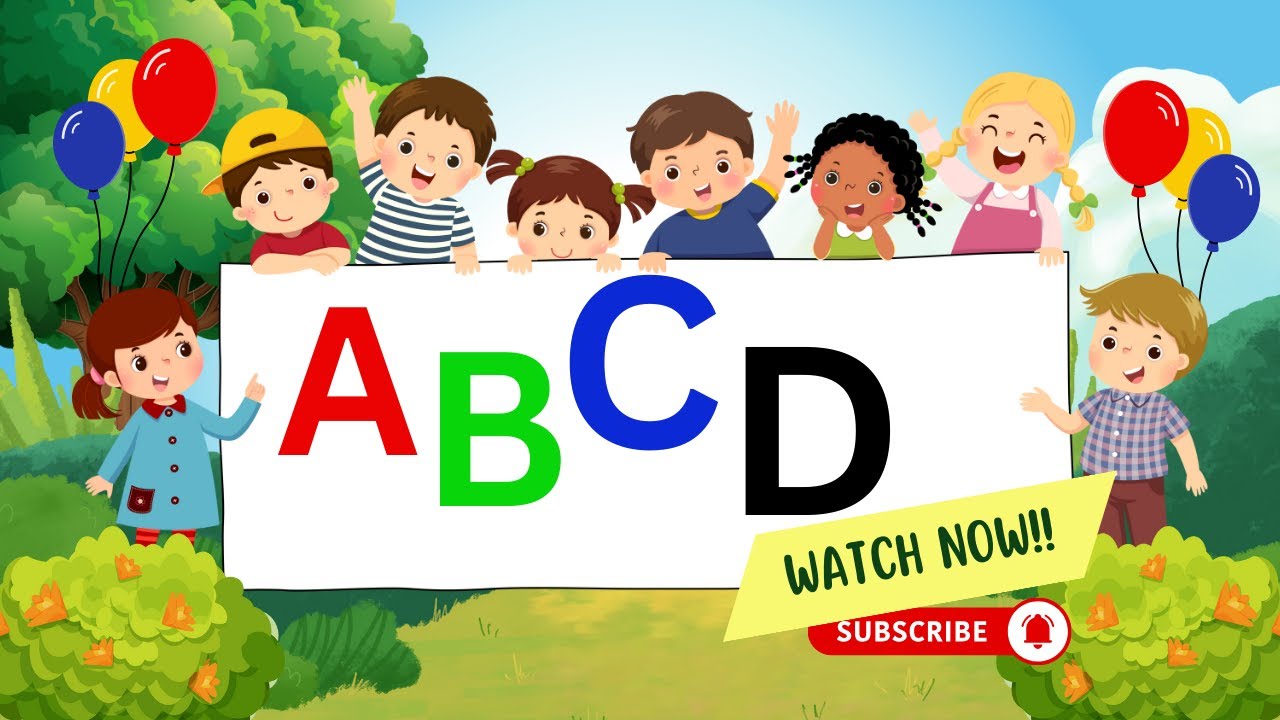 Alphabet Capital Letters Song for Kids | Learn ABC Uppercase A to Z ...