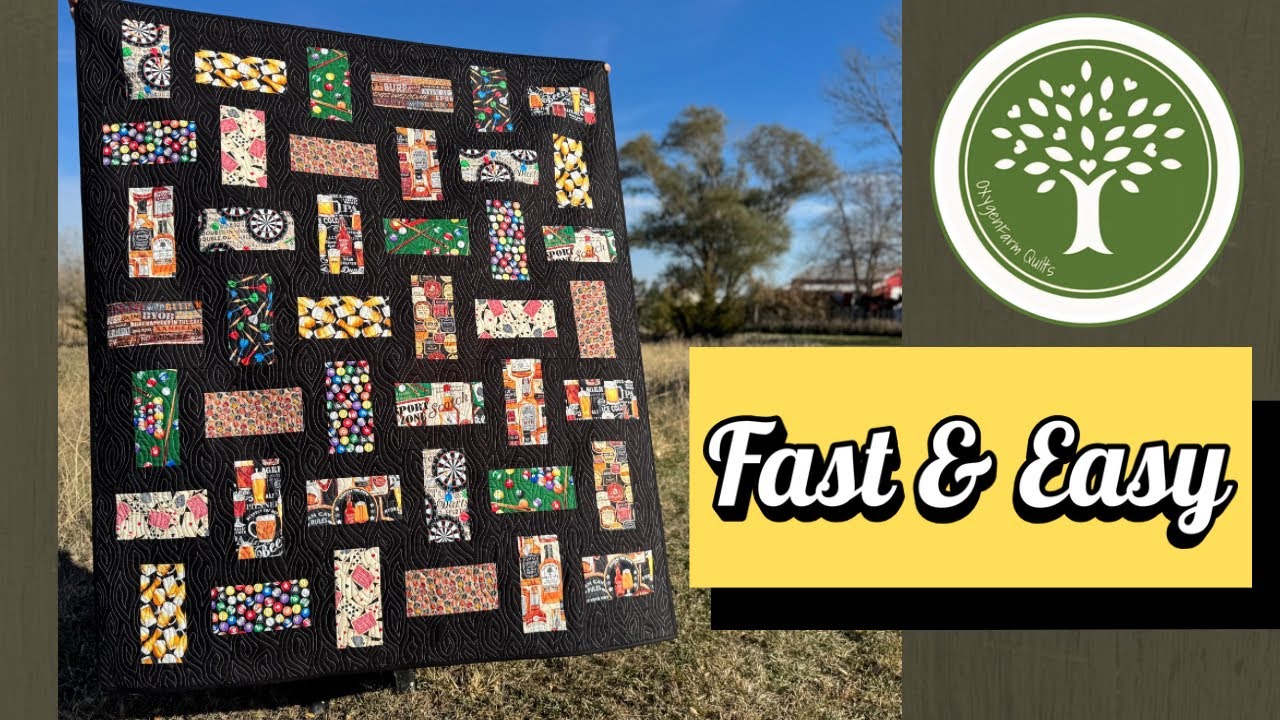 Super Simple Sewing, Big Print Buster, Great Guy Quilt Pattern, FREE ...