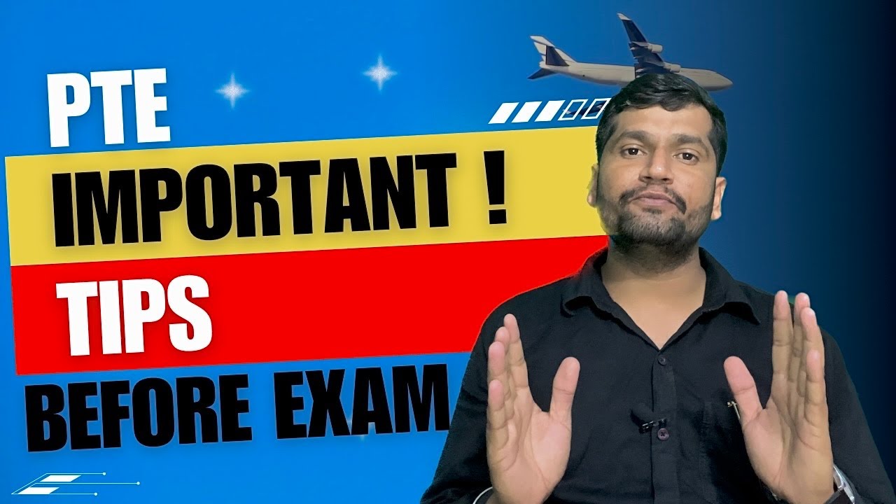 Pte Important Tips Before Exam | Tips & Strategies To Score 70 + in ...