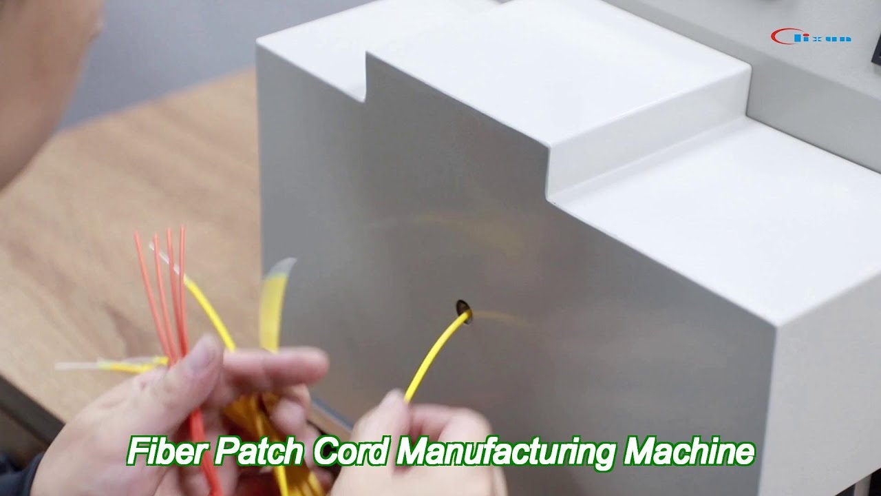 p6802 automatic fiber optic cable stripping machine patch cord pigtail ...