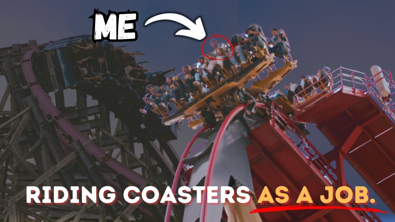 How Riding Roller Coasters Became My Job. |New Career| - YouTube