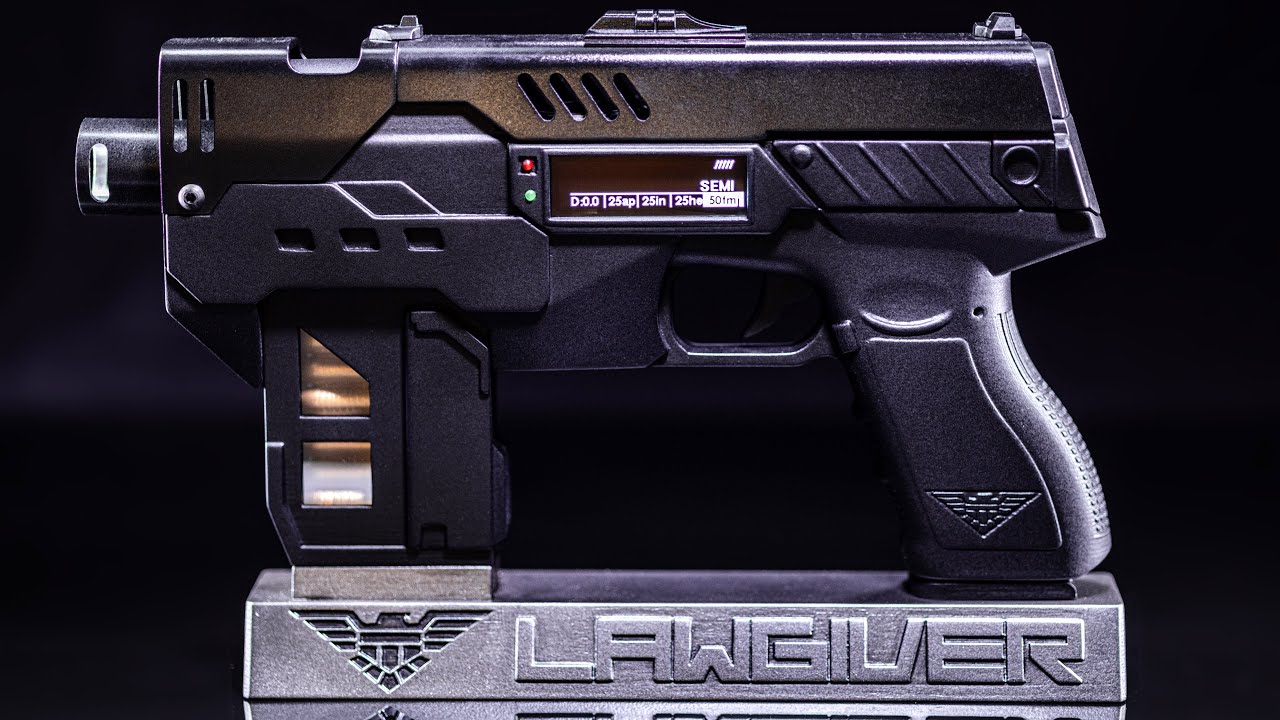 Dredd Lawgiver Build Part 1 | Printing to Priming - YouTube