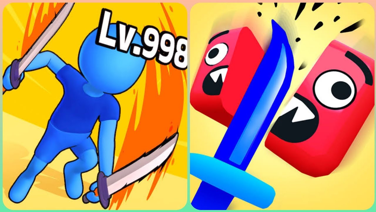 Solo Leveling 3D Vs Sward Cut Run 3D 🤖🟡🤖Max All Levels GameplayTTEW345 ...
