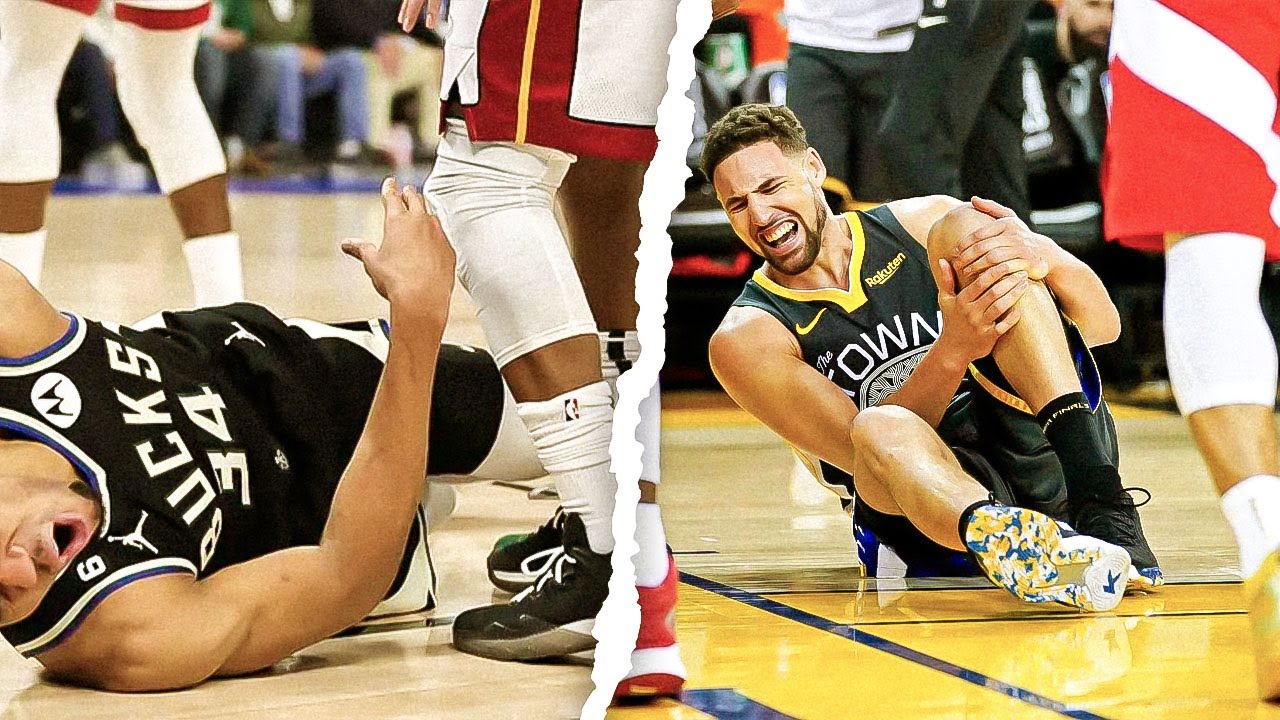 9 of the ''SCARIEST'' Injuries in NBA History - YouTube