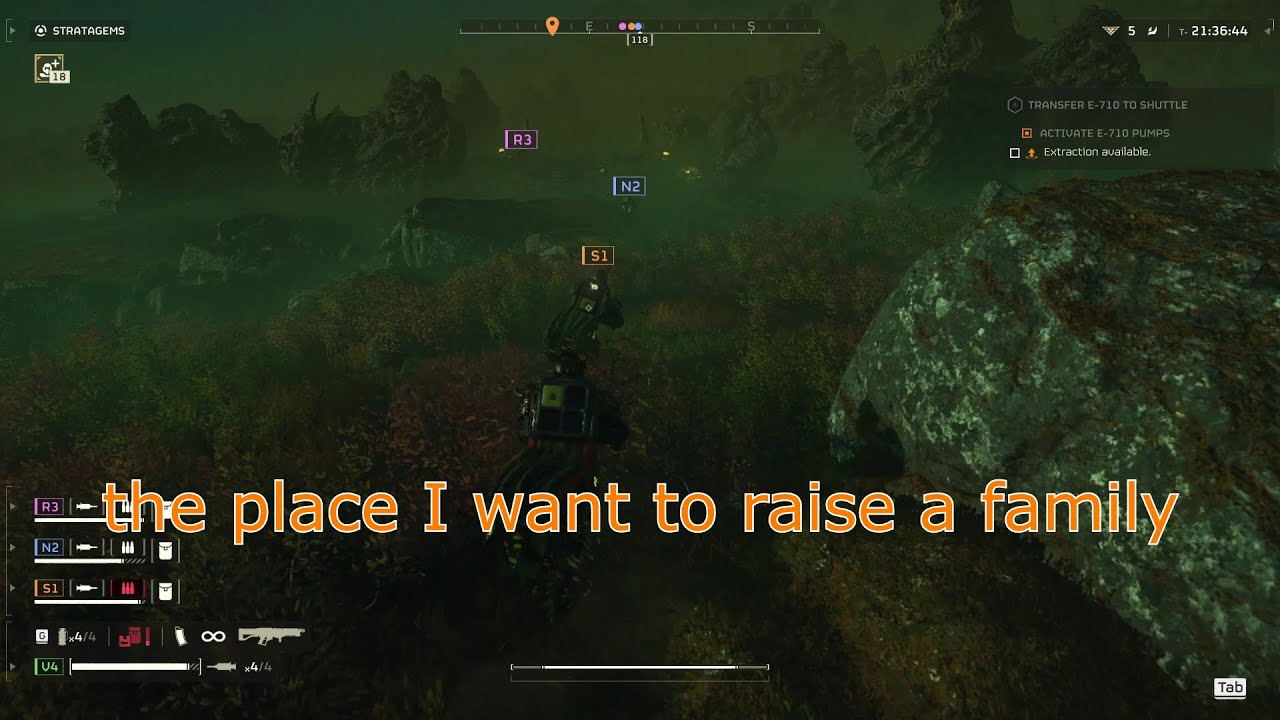 Helldivers 2 – Chatting while running through badlands - YouTube