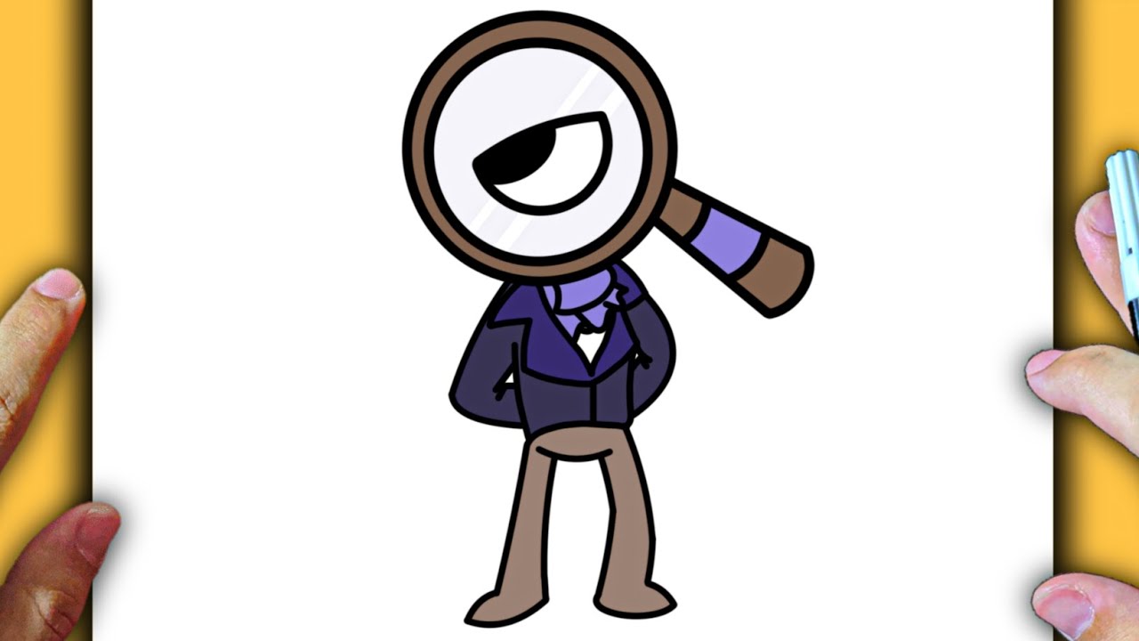 HOW TO DRAW RODGER FROM DANDY'S WORLD - YouTube