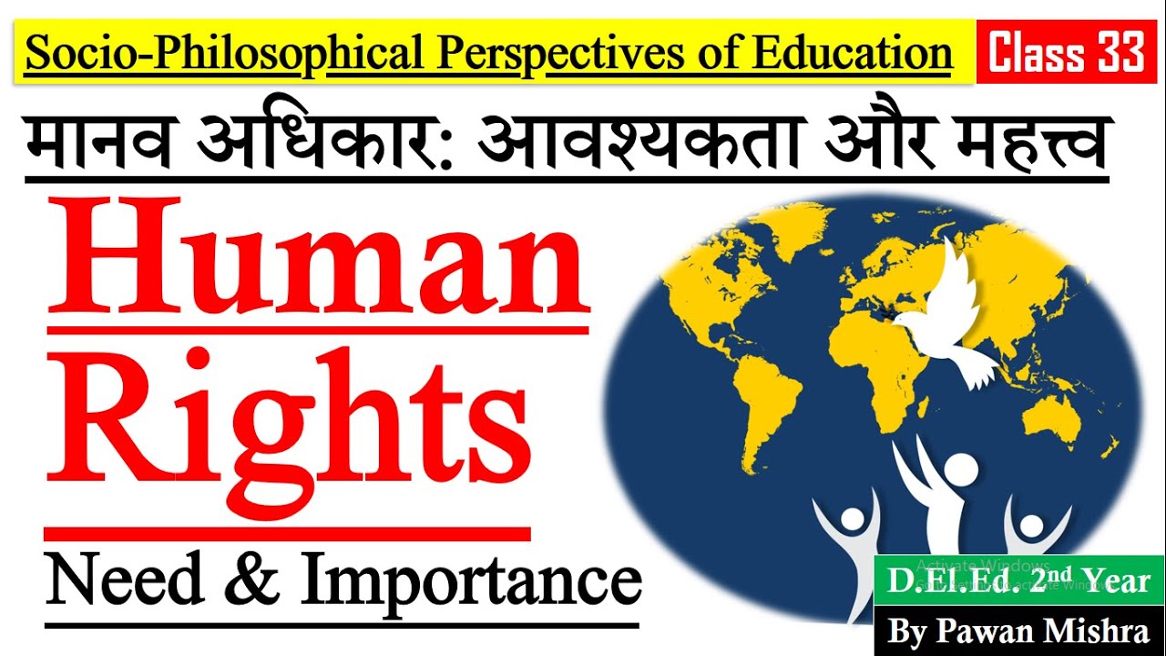 What is Human Rights? Need and Importance | Socio-Philosophical ...