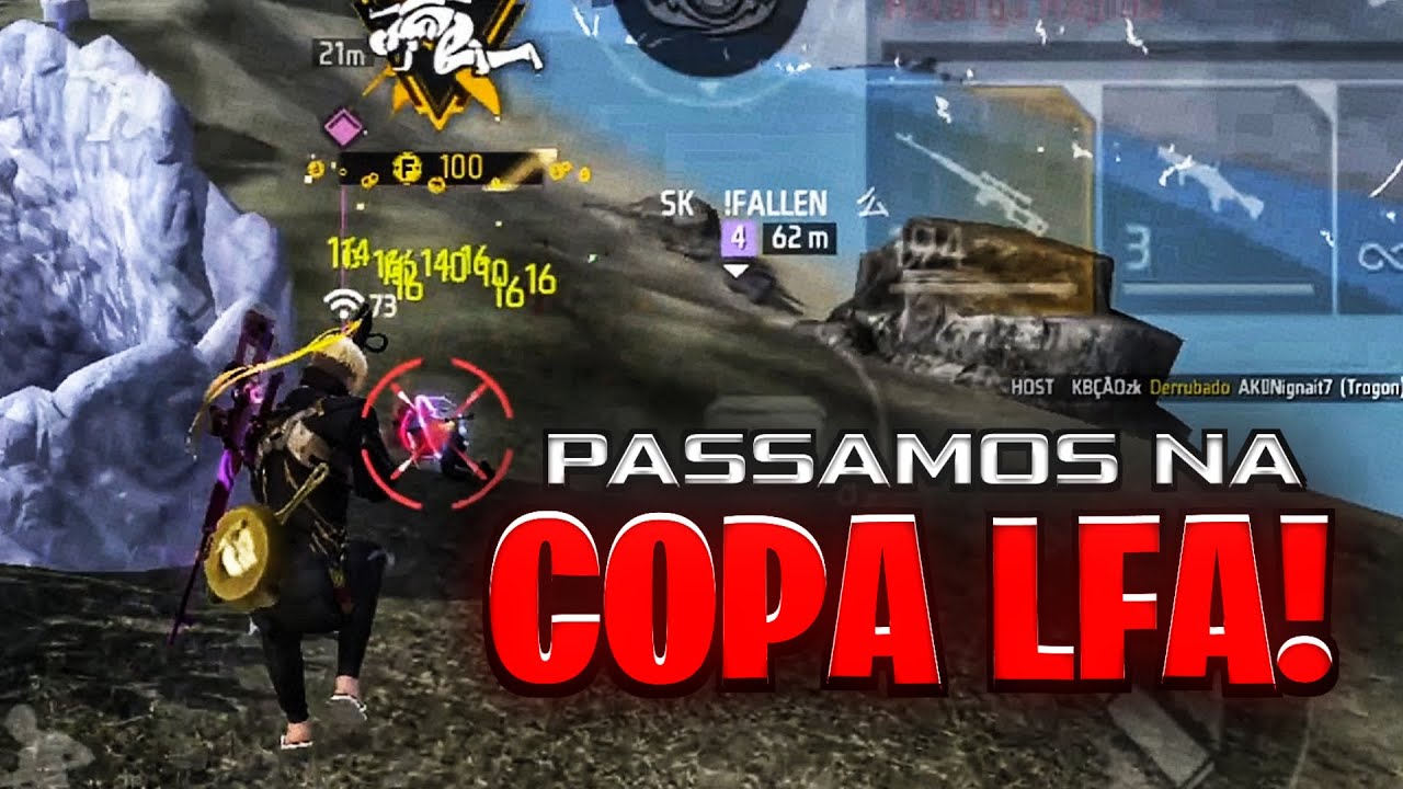 PASSAMOS DE FASE NA COPA LFA 💣 HIGHLIGHTS EM CAMPEONATO IPHONE 8 PLUS ...