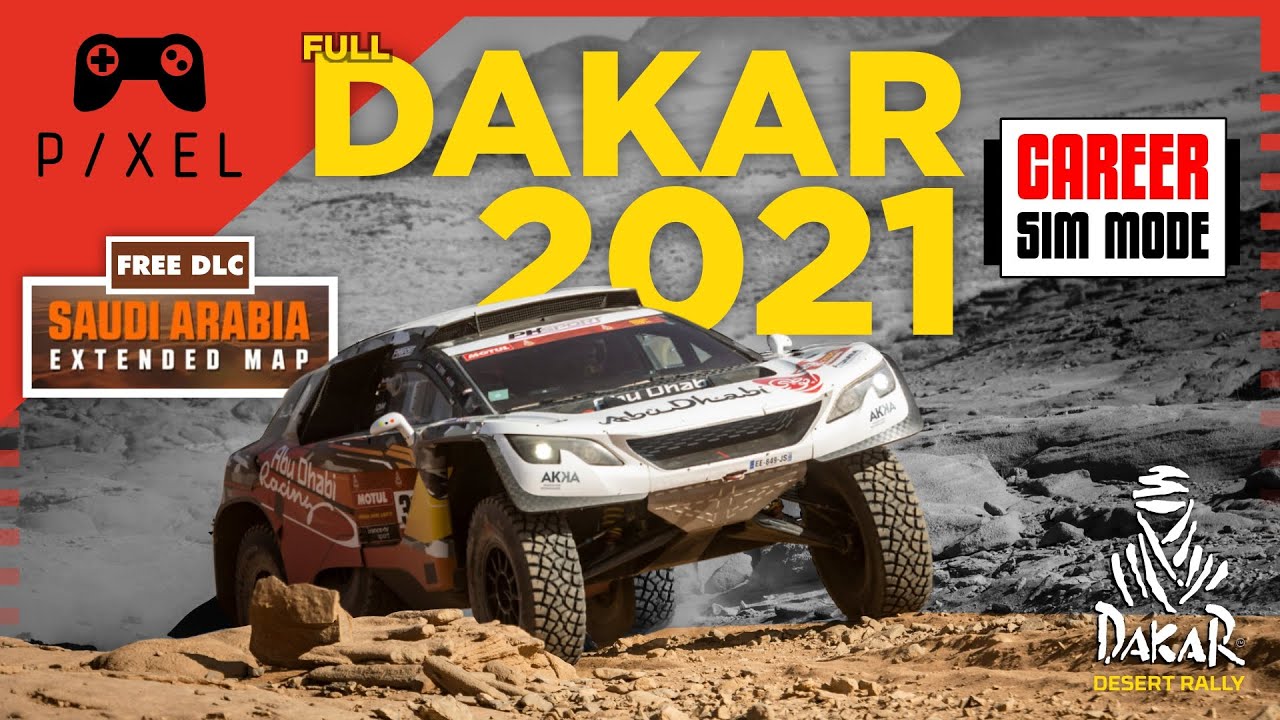 Fight until the End! - Complete 12 Stages of the DAKAR 2021 - YouTube