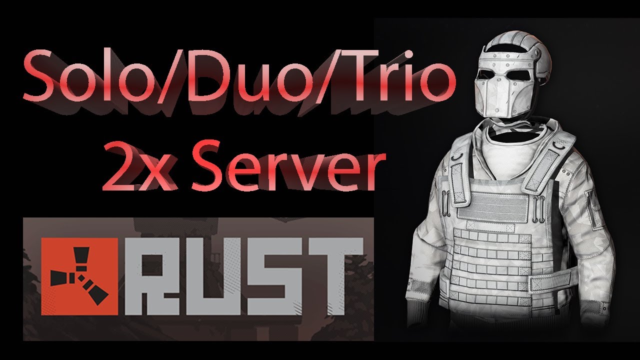 How I play Solo Rust on a 2x Server! - YouTube