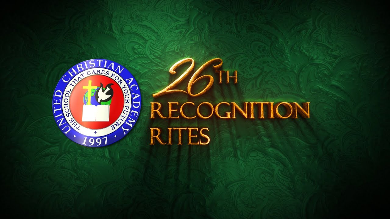 UCA 26th Recognition Rites 2023 (Batch 1) - YouTube