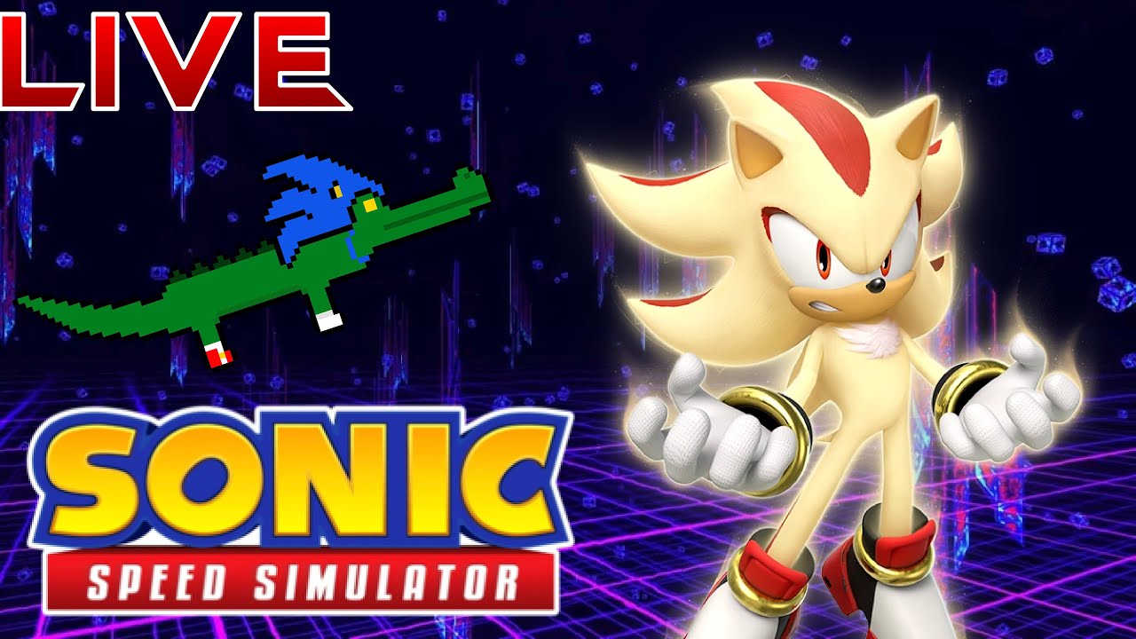 UNLOCKING SUPER SHADOW!!! - Sonic Speed Simulator Live - YouTube