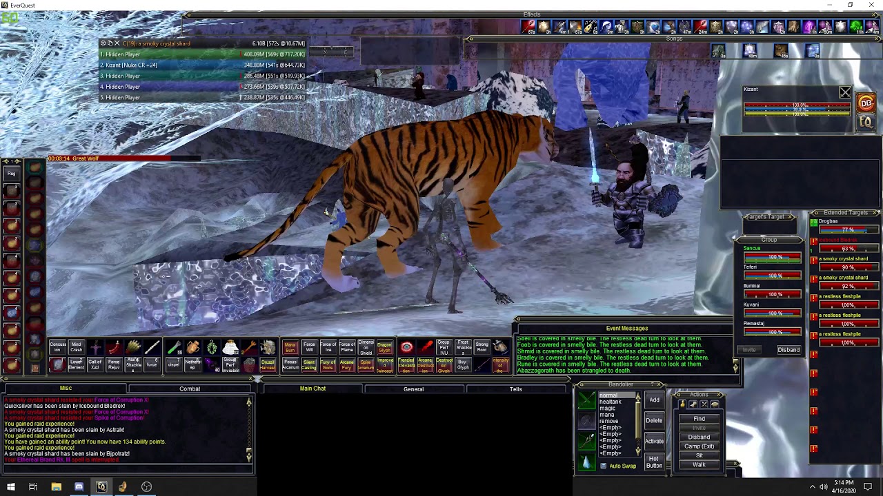 Everquest ToV Raids - Seeking the Sorcerer 4/16/20 - YouTube