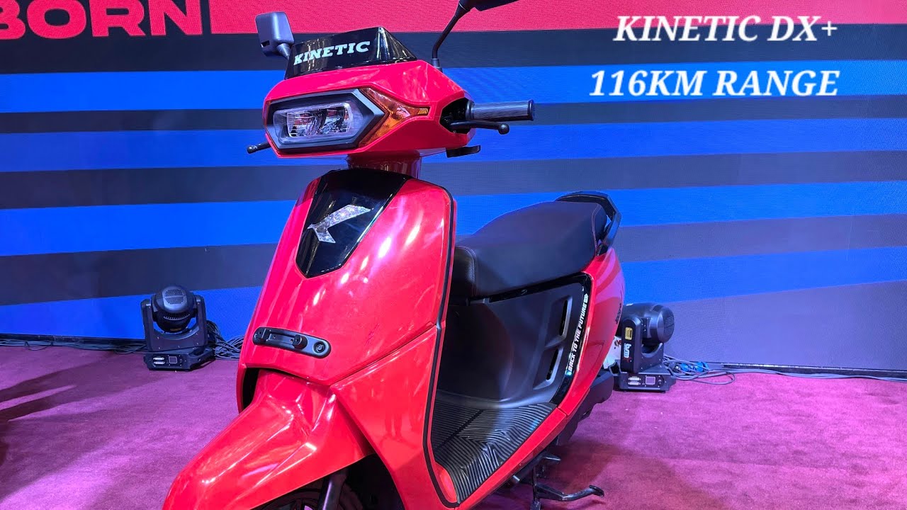 New Kinetic DX Electric Scooter Launched 🔥 116KM Range | Better than ...