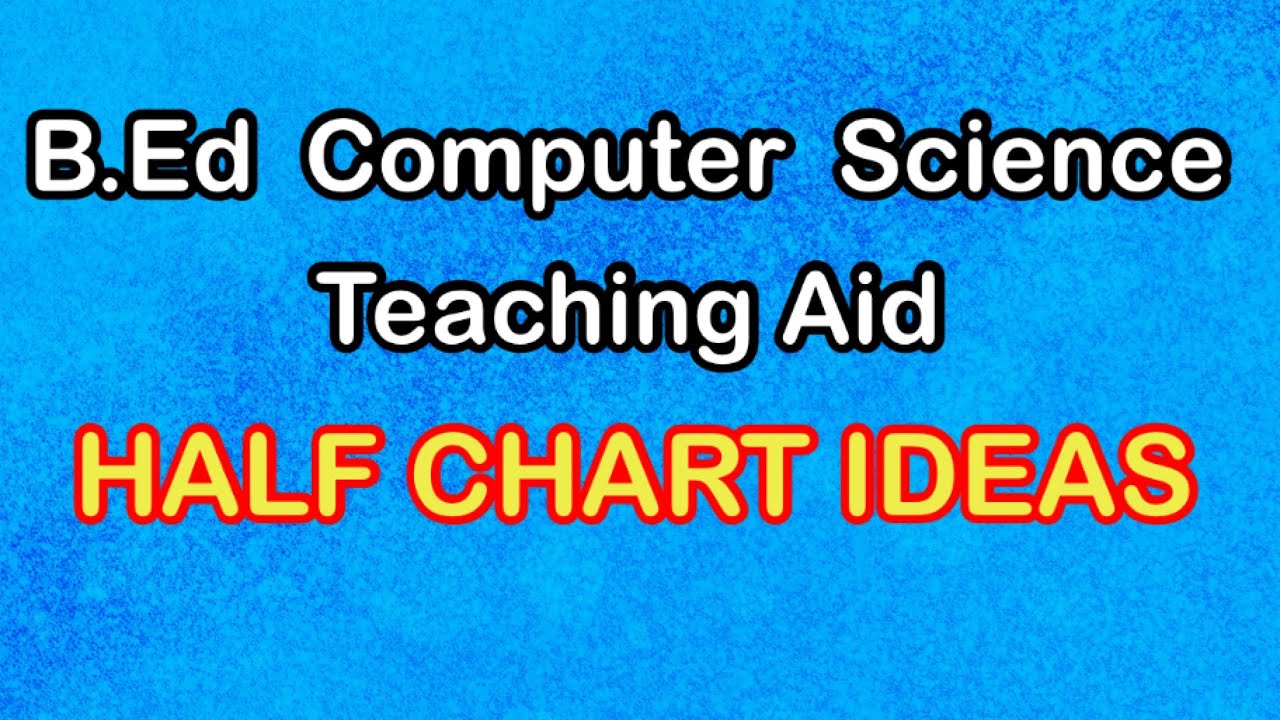 HALF CHART IDEAS B Ed Computer Science Teaching Aids YouTube half-chart-ideas-b-ed-computer-science-teaching-aids-youtube