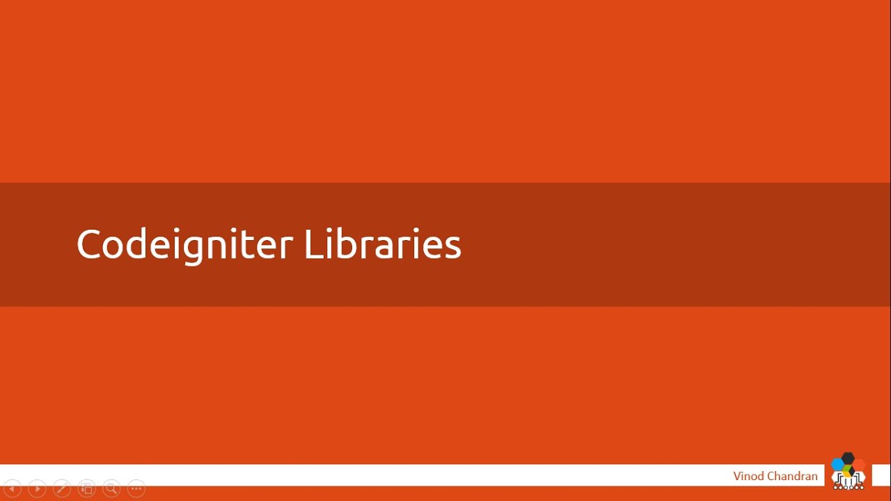 11 - Codeigniter Basic Concepts | Codeigniter Libraries | Malayalam മലയാളം - YouTube