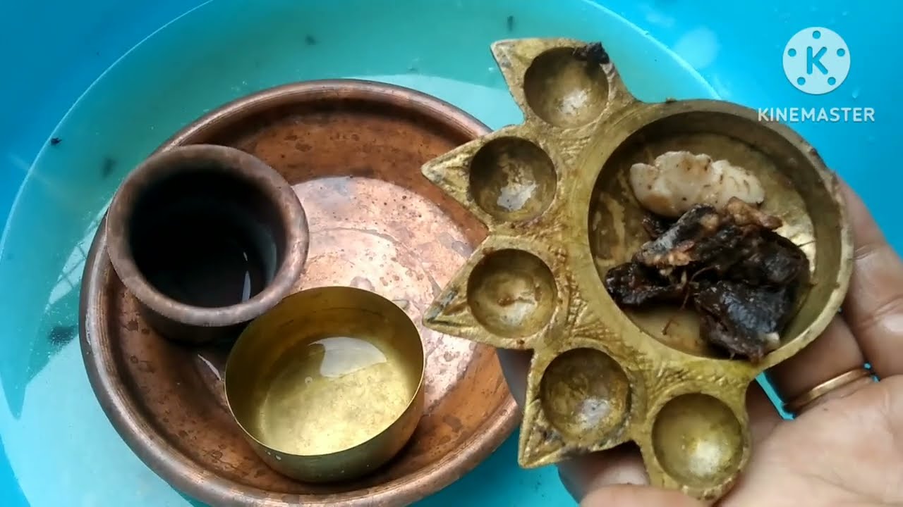 How Can You Clean Puja Utensils And Remove Tough Oil Stain From Diwa ...