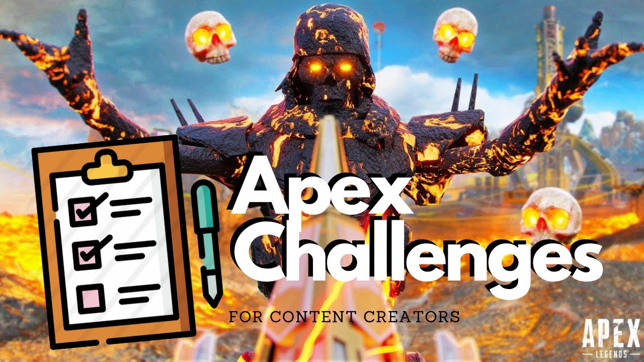 Top 10 Apex Challenges (Apex Legends PS4) For Content Creators - YouTube
