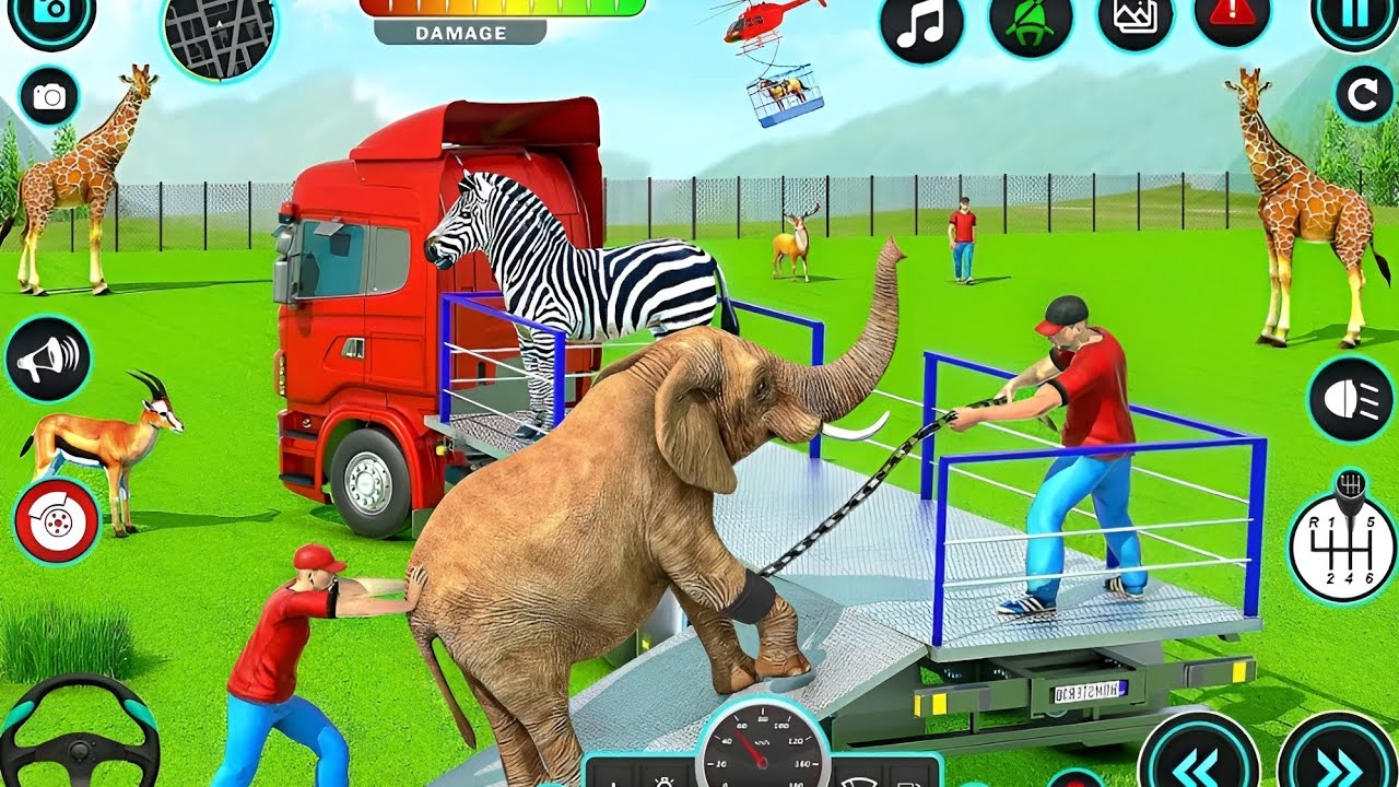 Wild animal transport android ios all levels gameplay video. - YouTube