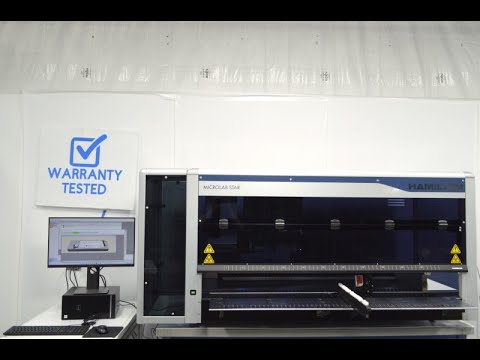 Hamilton MICROLAB STAR Liquid Handler Span-8, CO-RE 96 head, Gripper ...