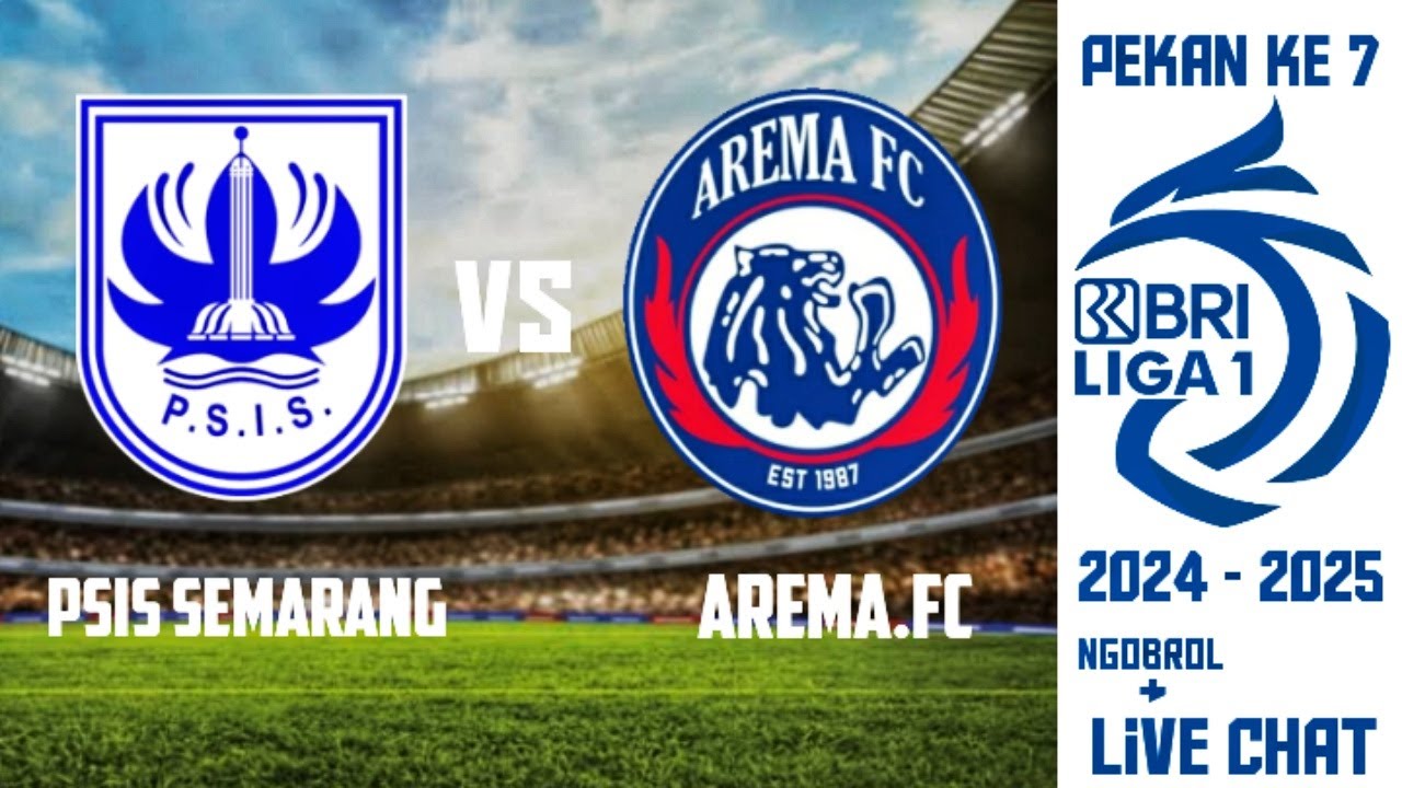 Live PSIS Semarang Vs Arema Fc : Live Score BRI Liga 1 Pekan Ke 7 - YouTube