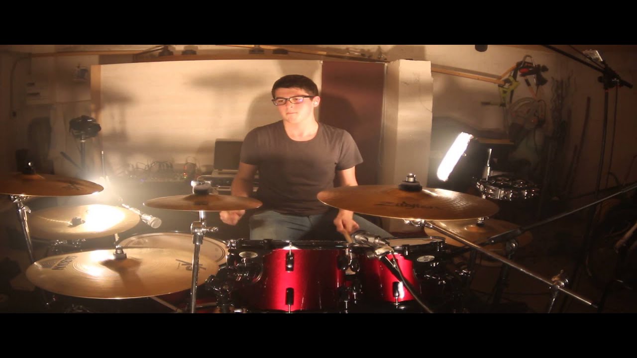 Drum Solo 2015 - Fire Drummer ( Vincent Chantreau ) - YouTube