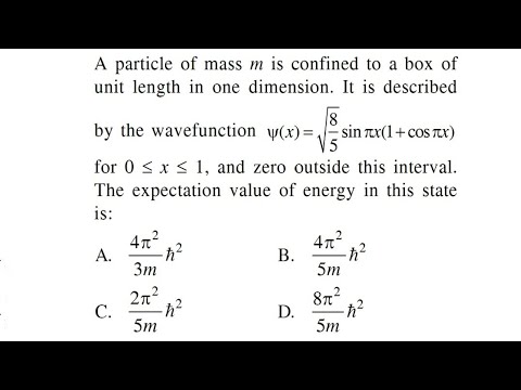 Expectation value of energy for one dimensional discrete system | CSIR ...