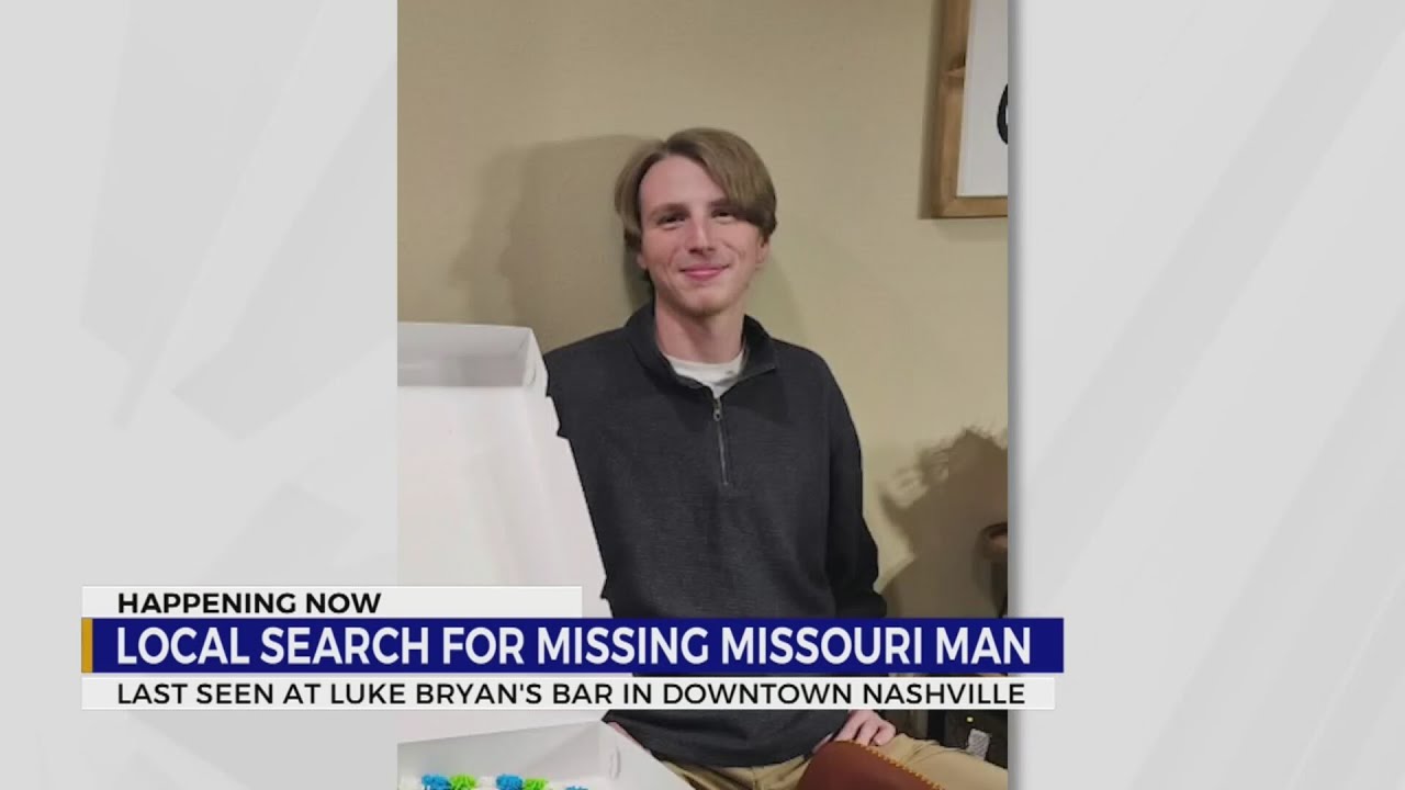 Search for missing Missouri student last seen in Nashville, TN - YouTube