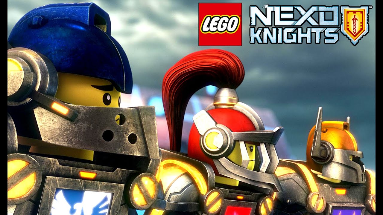 Ultimate Axl, Aaron, Clay, Lance, Macy ! Lego Nexo Knights Игра про ...